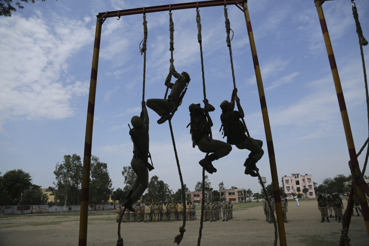 AP PHOTOS: Indian police train villagers for border security | News ...